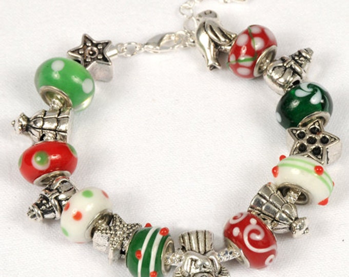 Christmas Bracelet Holiday Jewelry Christmas Spirit. - Etsy