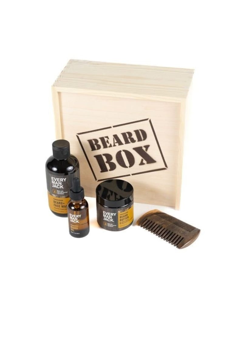 Beard Box - 4 Piece Beard Care Kit - Popular Men's Grooming Gift - Etsy