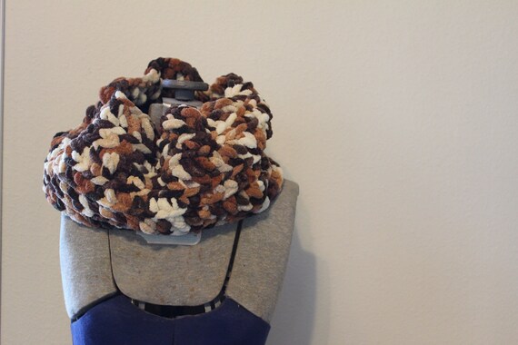 Items similar to Small Chunky Cowl-Autumn Harvest on Etsy