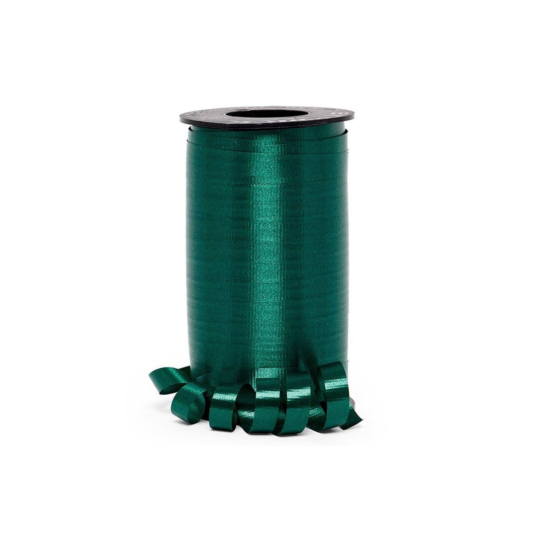 Dark Green Curling Ribbon | Hunter Balloon Ribbon | Forest Green ...