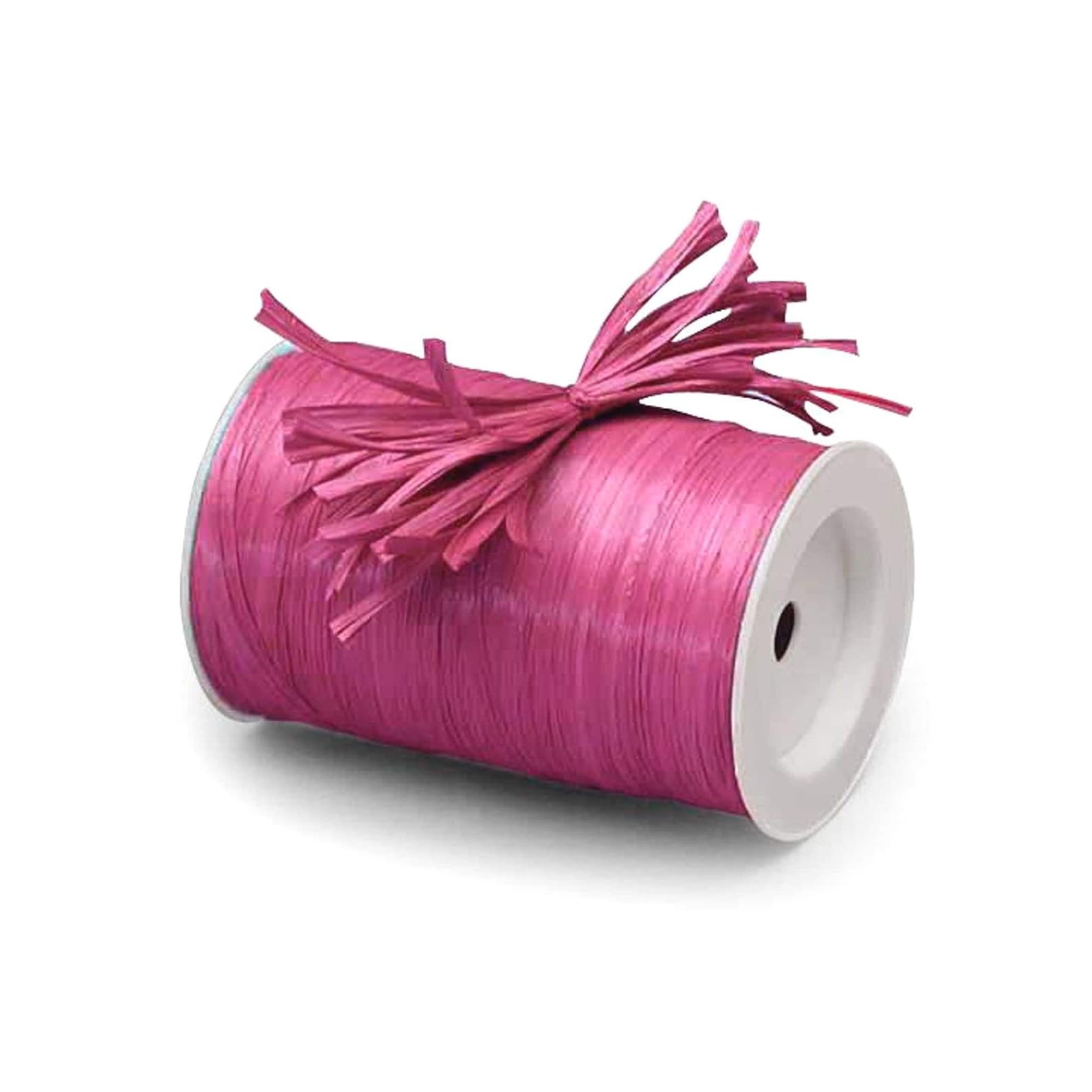 Cerise Raffia Ribbon | Fuchsia Raffia Bows | Colored Matte Raffia ...