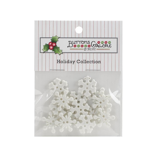 Snowflakes Buttons - Etsy