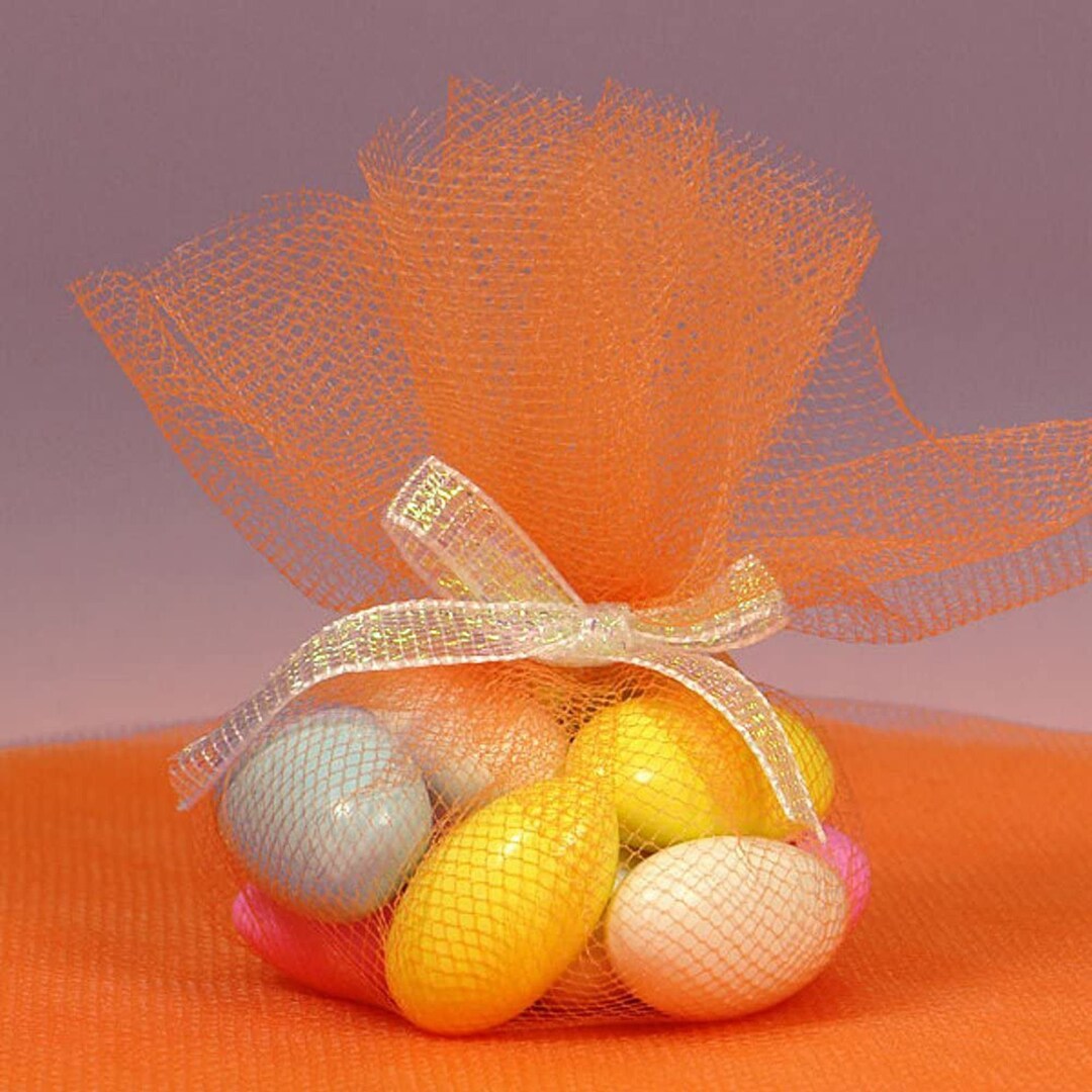 Orange Tulle Round Orange Tulle Wrap Orange Tulle Circles - Etsy