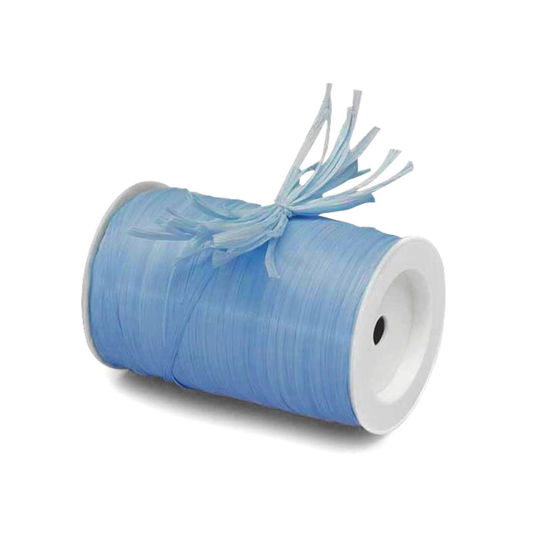 Light Blue Raffia | Blue Raffia Bows | Colored Matte Raffia Ribbon ...