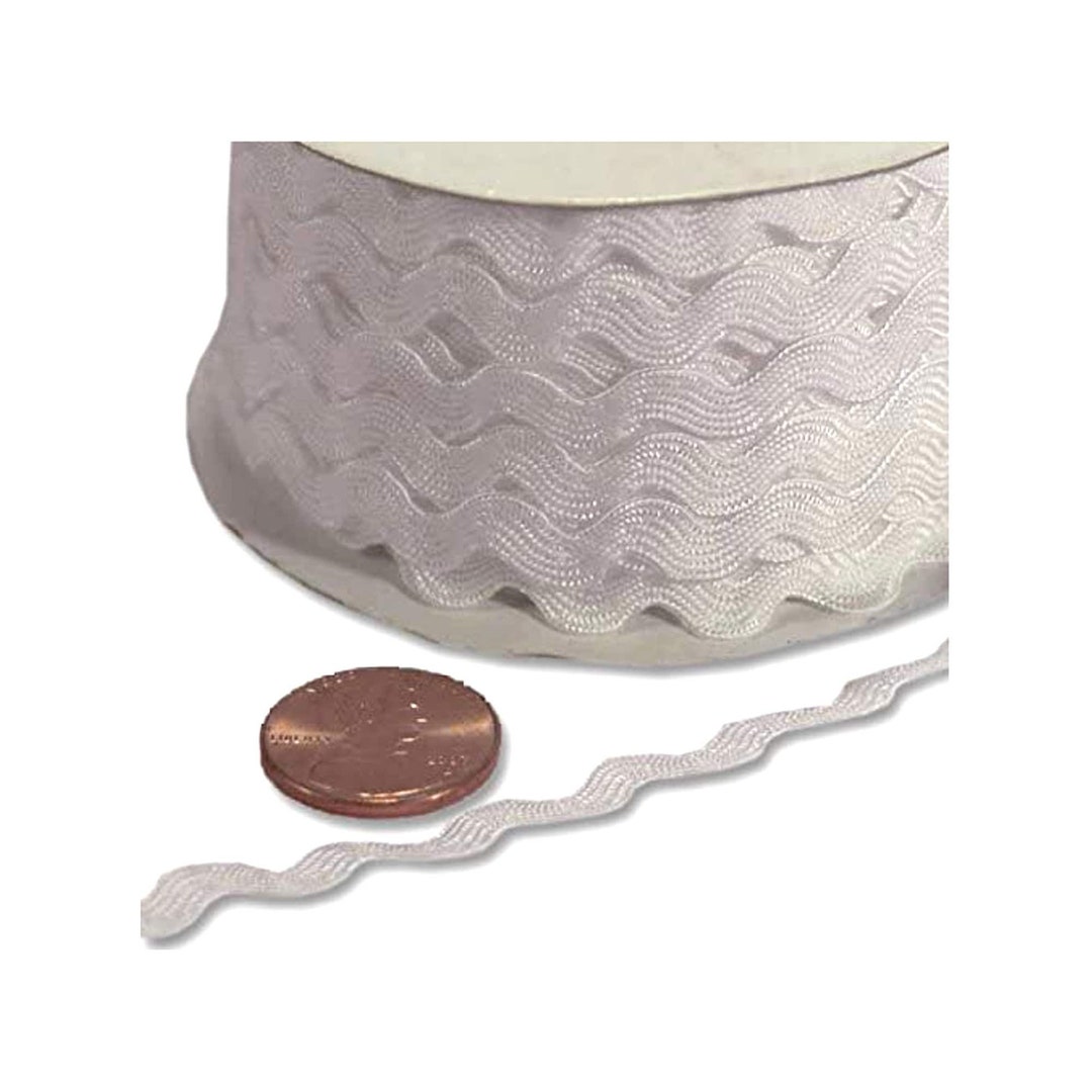White Rick Rack | White Ric Rac Trim - 5 Mm X 25 Yards (pm5824510) - Etsy