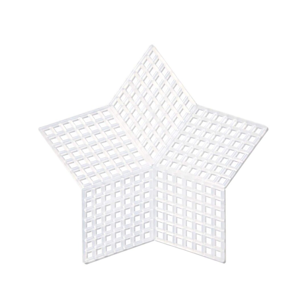 Star Plastic Canvas 3 Inch Plastic Canvas Star Plastic - Etsy