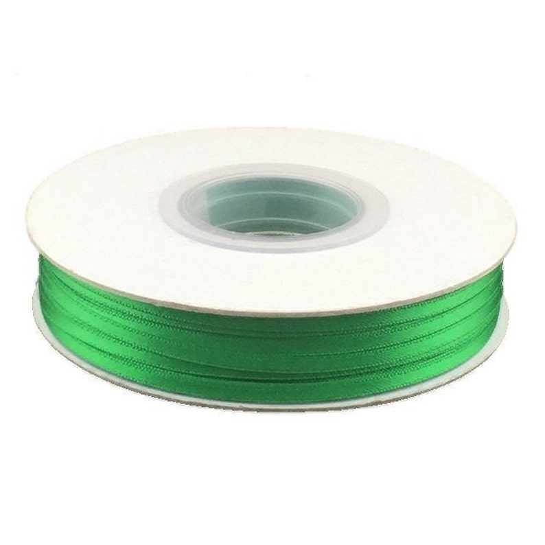 Emerald Ribbon Emerald Green Ribbon 1/8 Inch Emerald Green - Etsy