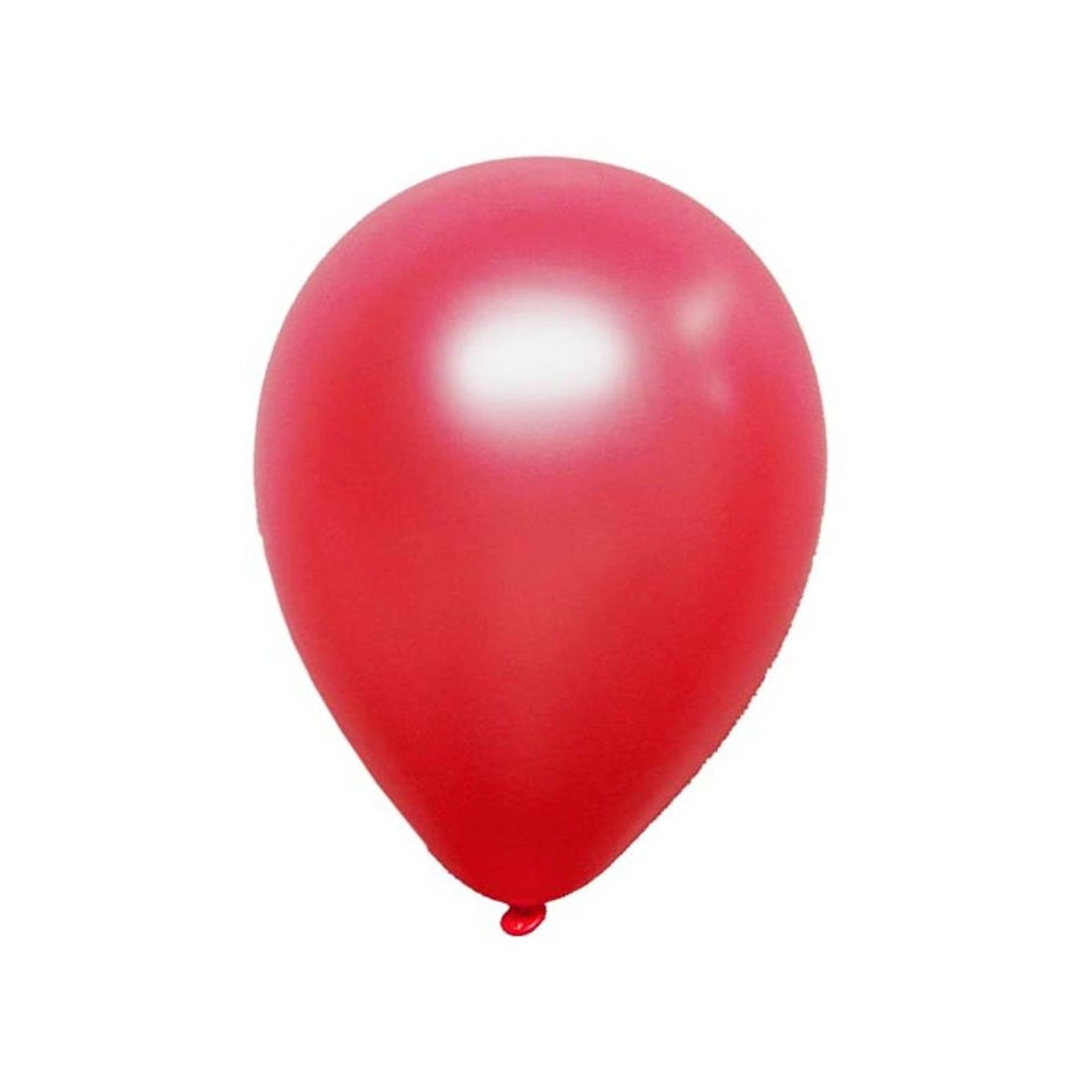 Metallic Red Balloons Red Balloons Red Pearlized Balloons - Etsy