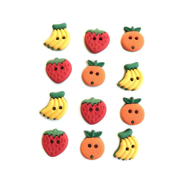 Fruit Buttons - Etsy