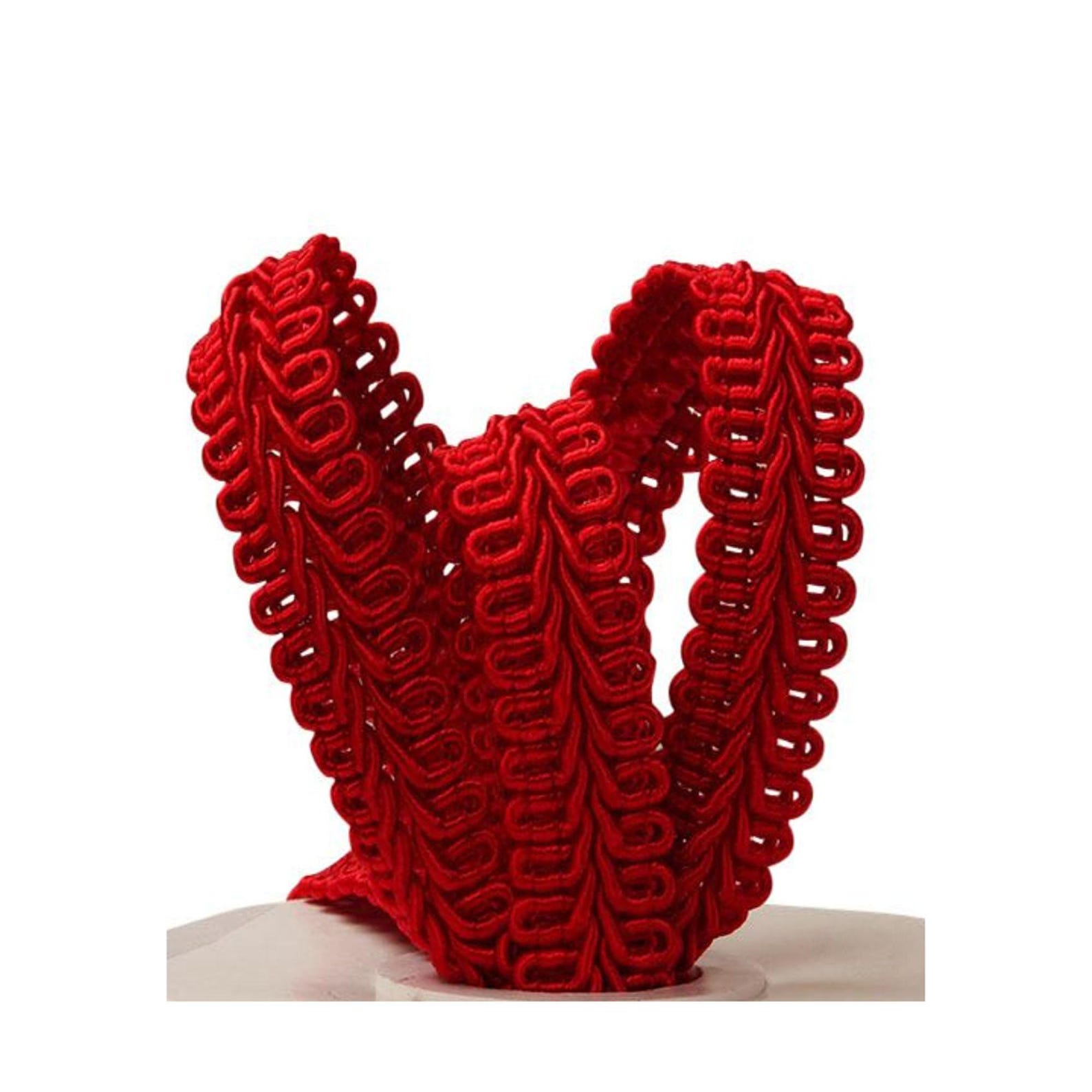 Red Costume Trim | Red Gimp | Red Guimp Braid Trim - 3/8in. X 10 Yds ...