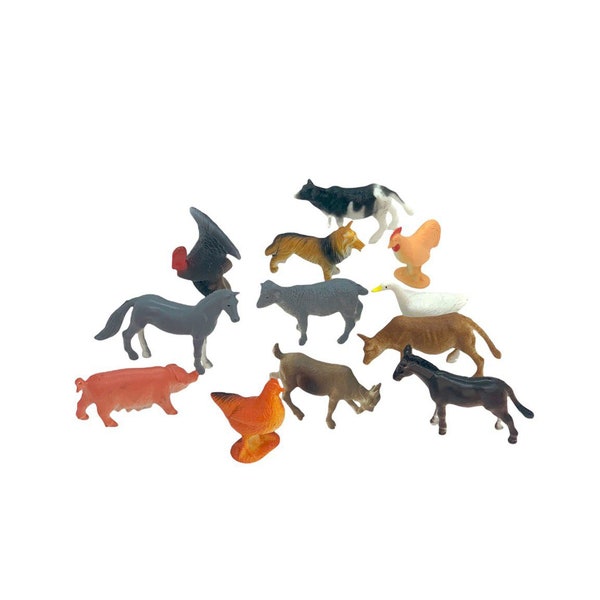 Miniature Farm Animals - Etsy