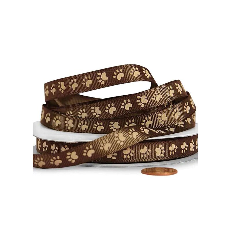Paw Print Ribbon - Etsy