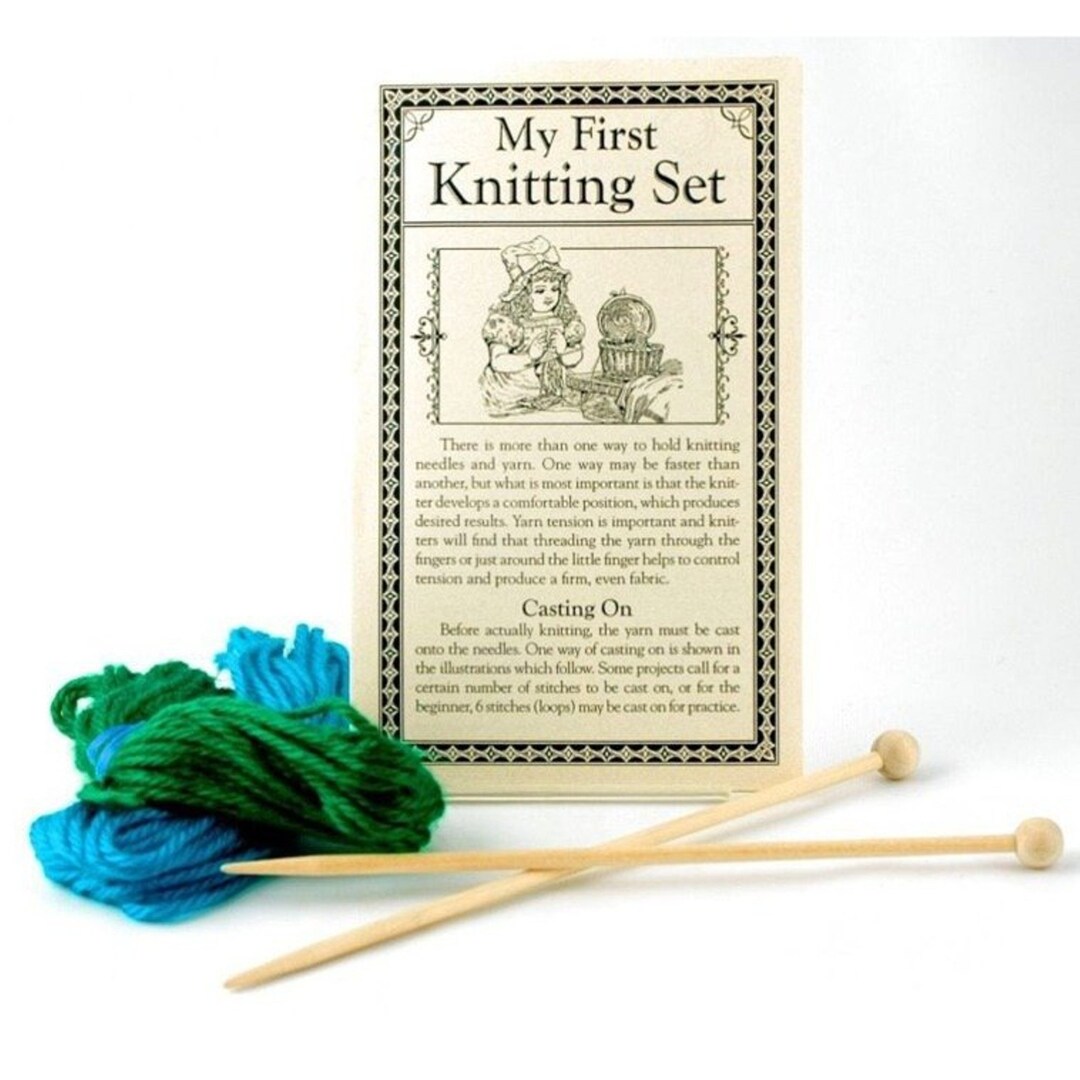Knitting Craft Kit | Learn Knitting | My First Knitting Set (hft4401w ...