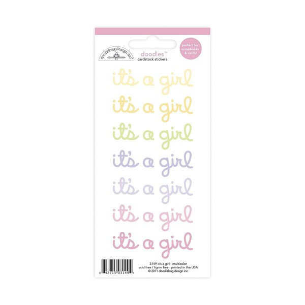 Its a Girl Sticker - Etsy