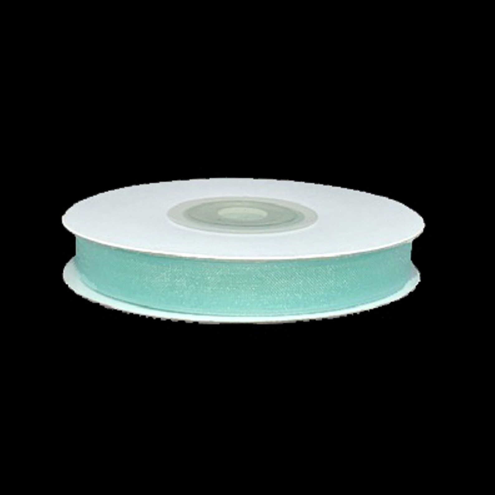 Sheer Aqua Blue Ribbon Aqua Organza Ribbon 3/8in. 25 | Etsy