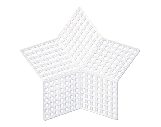 Star Plastic Canvas 3 Inch Plastic Canvas Star Plastic - Etsy