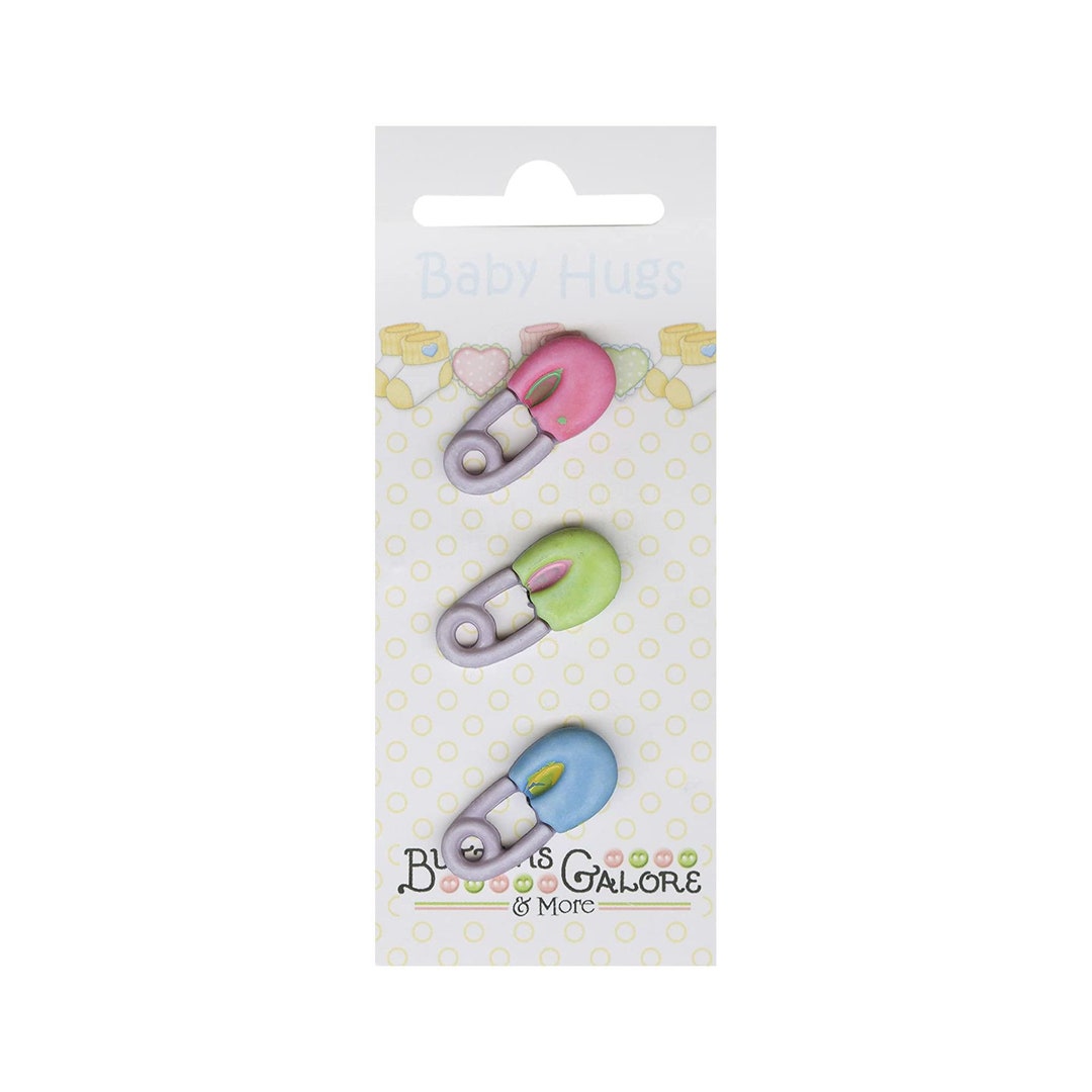 Diaper Buttons | Baby Buttons | Diaper Pin Buttons - 3 Pieces (nmbh125 ...