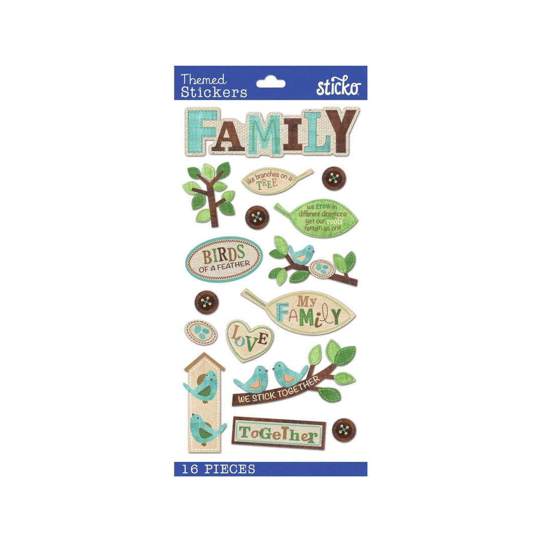 Family Tree Stickers Family Tree Labels the Family Tree - Etsy