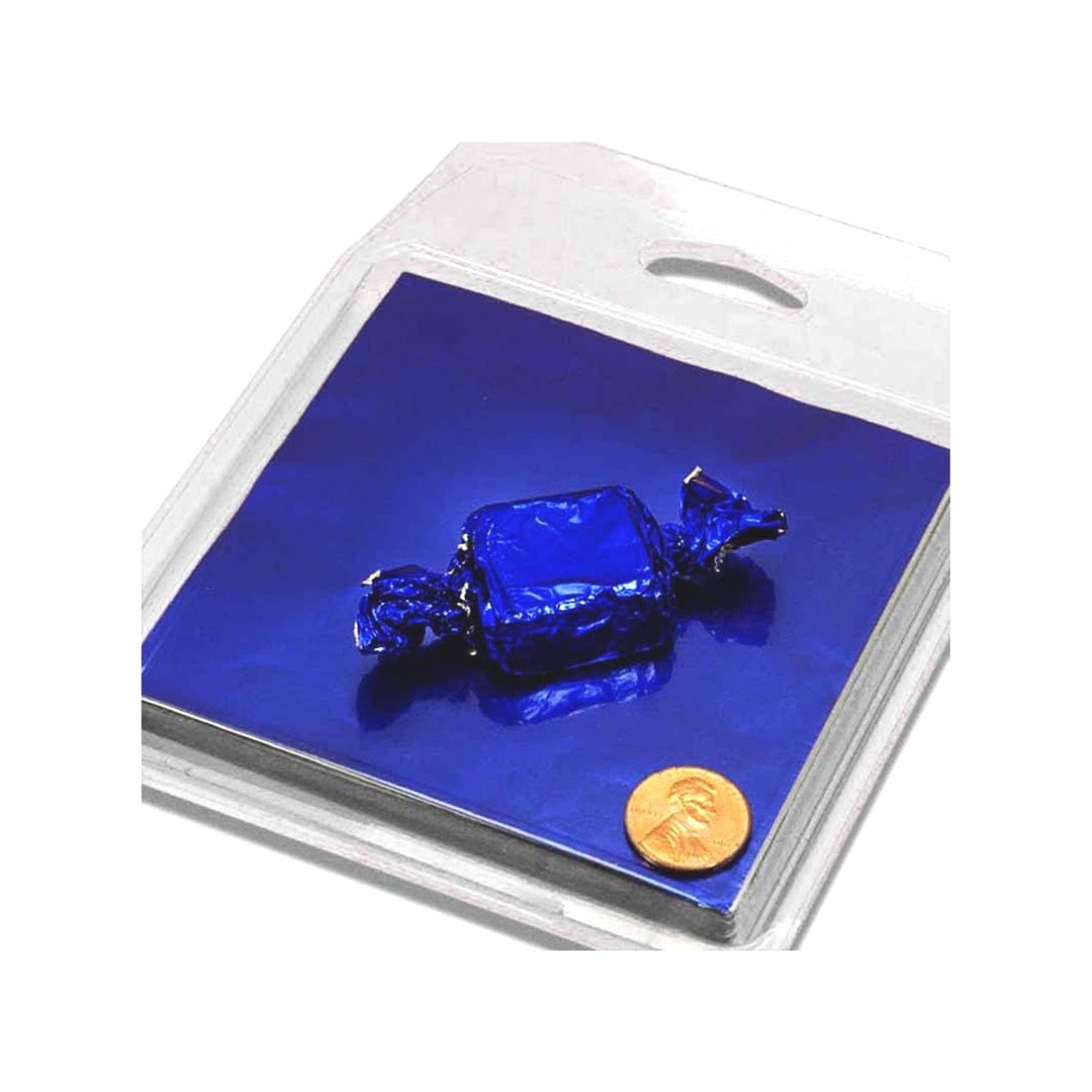 Royal Blue Candy Wrappers | Dark Blue Candy Wrappers - Foil - Square ...