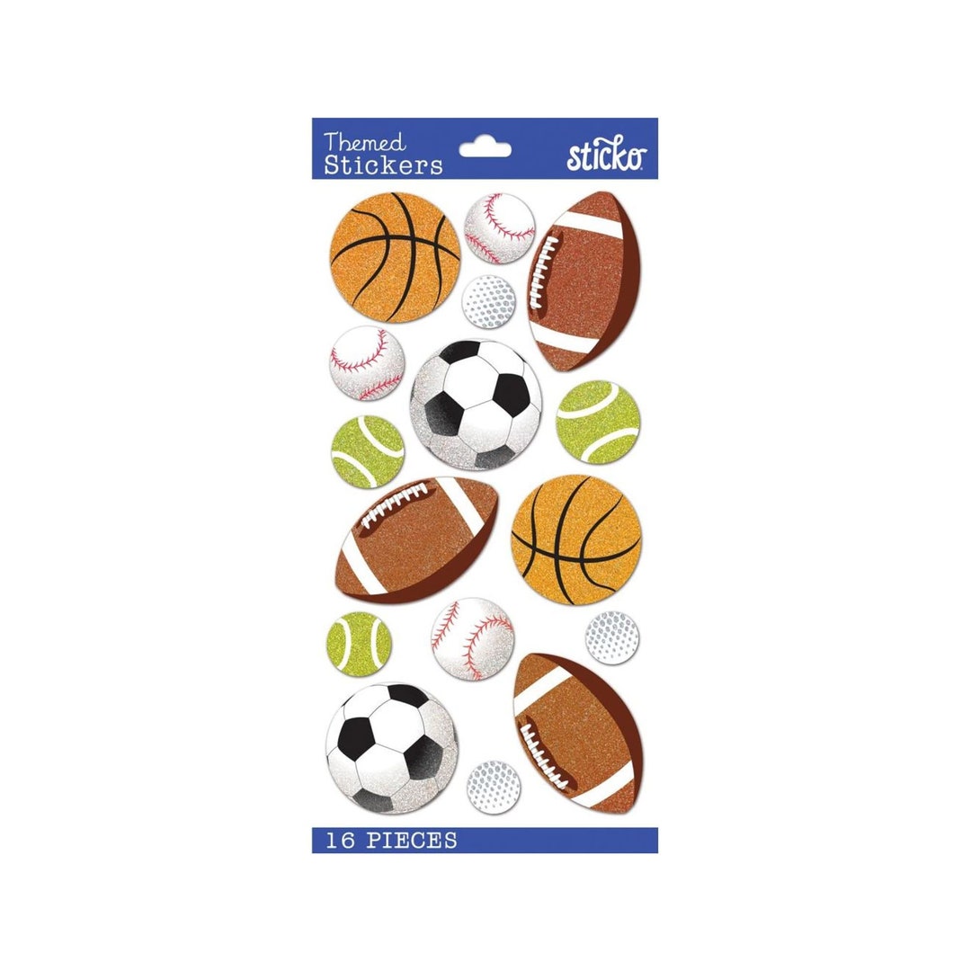 Sports Stickers | Sport Ball Labels | Popular Sports Balls Stickers ...