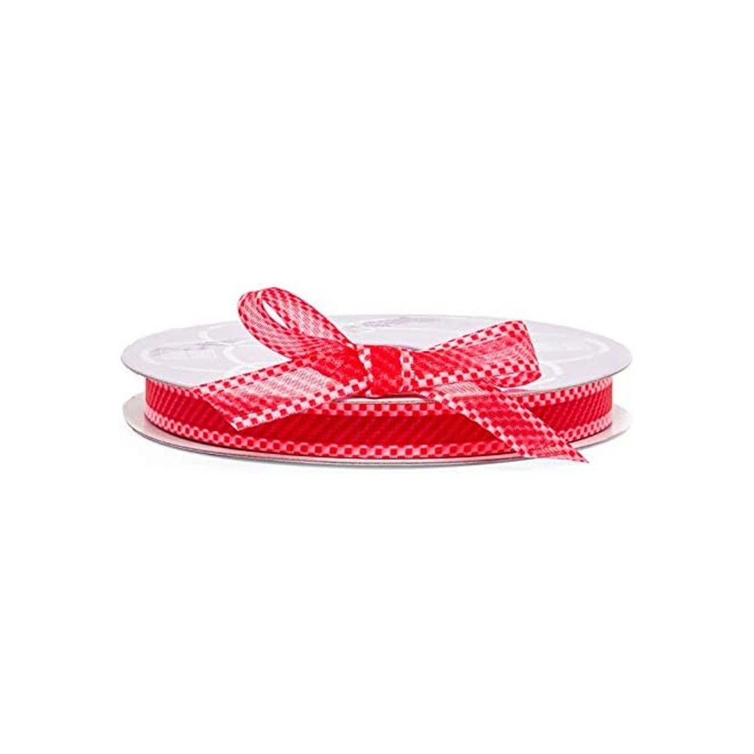 Pink Gingham Ribbon | Pink Gingham Bows | Hot Pink Fresco Checkered ...