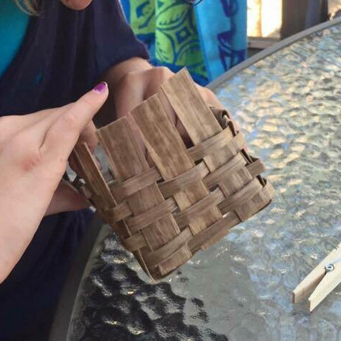 Childrens Basket Kit Basket Craft Kit Plaited Basket Kit - Etsy