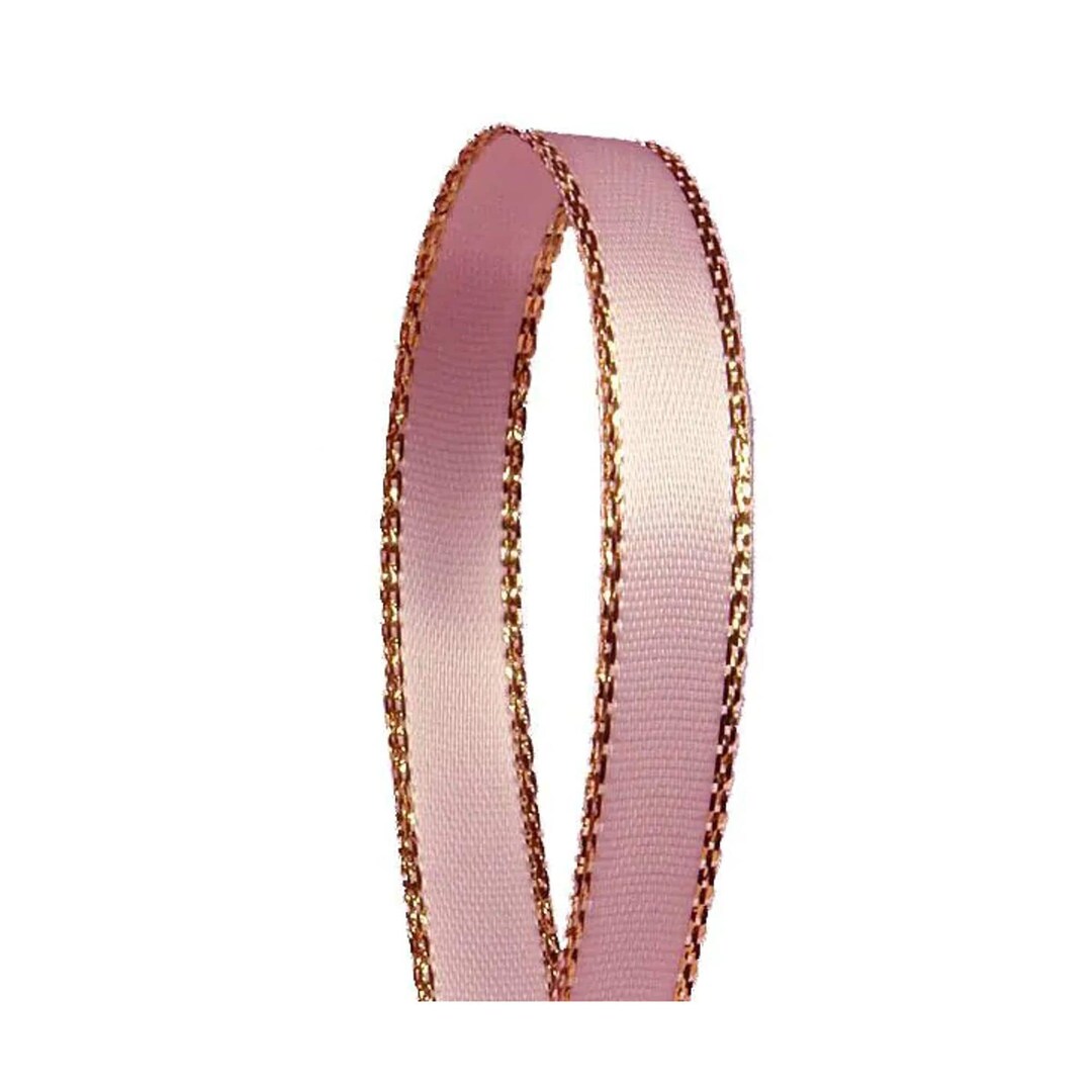 Pink Gold Ribbon Pink Gold Embellishment Light Pink Gold - Etsy