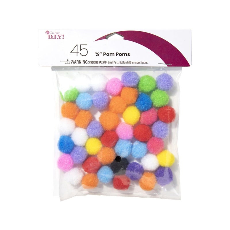 Pom Poms Multi Color - Etsy