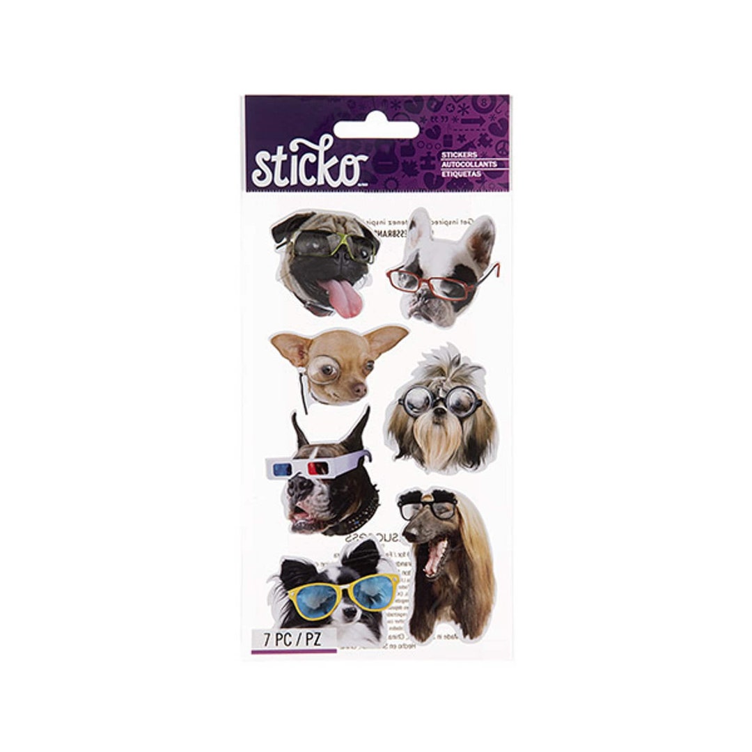 Goofy Dog Stickers | Funny Dog Stickers - 7 Stickers (darek5201250) - Etsy