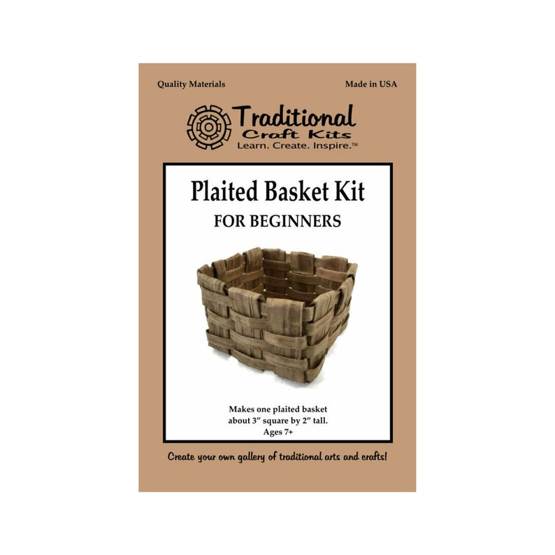Childrens Basket Kit Basket Craft Kit Plaited Basket Kit - Etsy