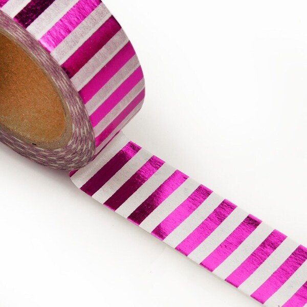 Hot Pink Washi Tape - Etsy