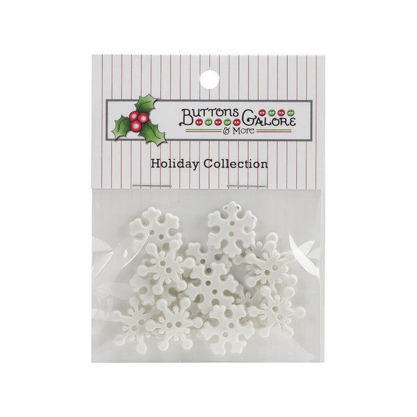 Snowflakes Buttons - Etsy