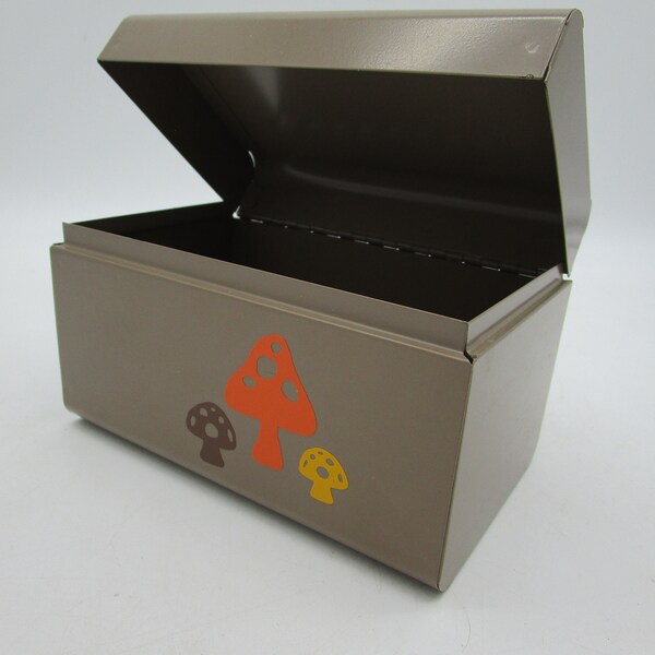 Metal Recipe Box - Etsy