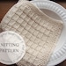 KNITING PATTERN Macrame Cord Trivet Easy Summer Knitting Project - Etsy