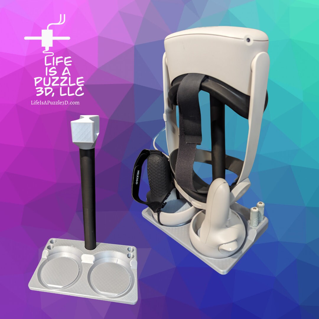 Quest VR Stand | 3D Printed Mount | VR Dock | VR Storage - Etsy