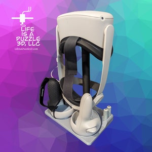 Quest VR Stand | 3D Printed Mount | VR Dock | VR Storage - Etsy