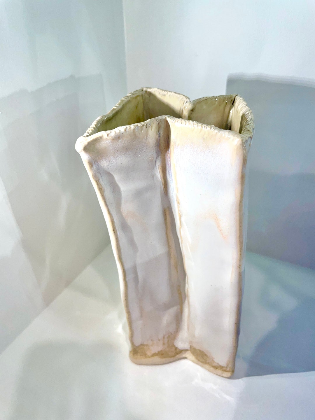 Paper Bag Ceramic Vase - Etsy