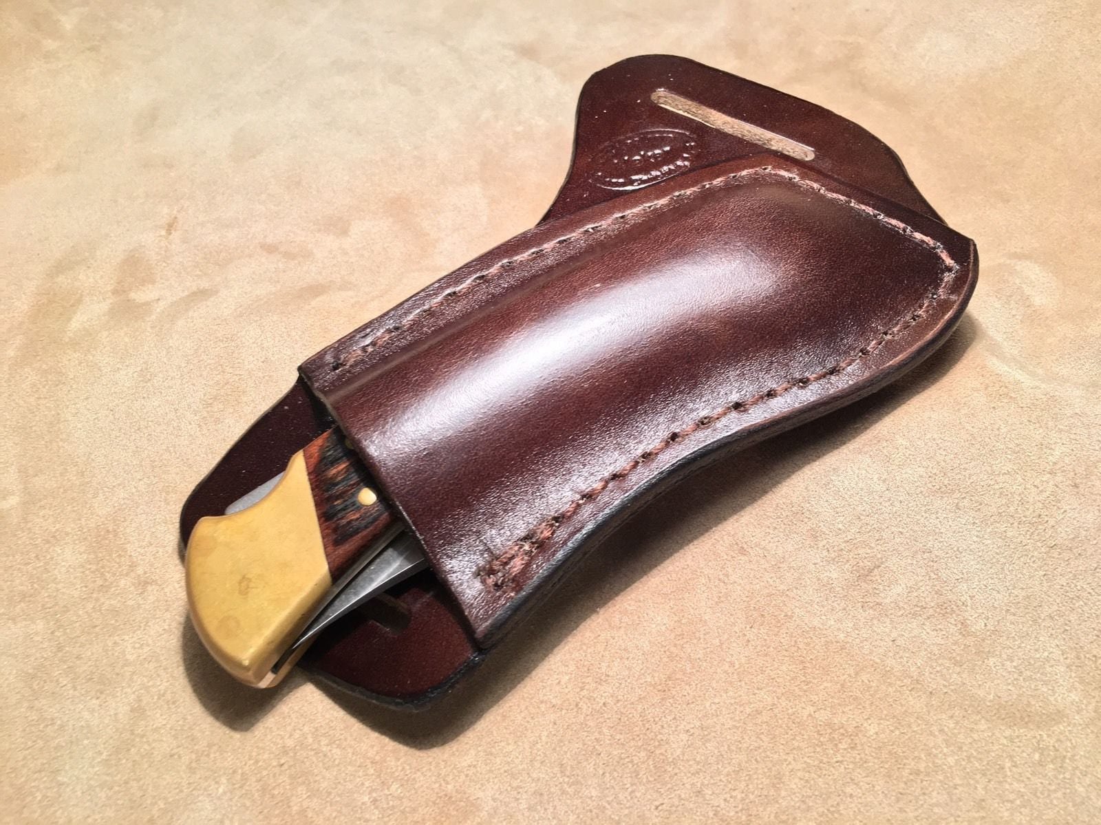 Custom Right Hand Cross Draw Leather Knife Sheath/ Case for a | Etsy Canada