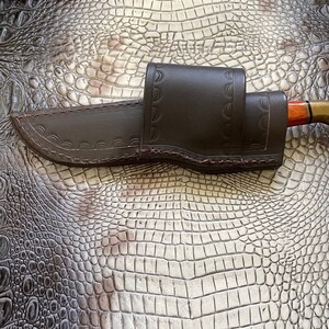 Custom Cross Draw Knife Sheath for Buck 102 Knife Horizontal Knife Case ...