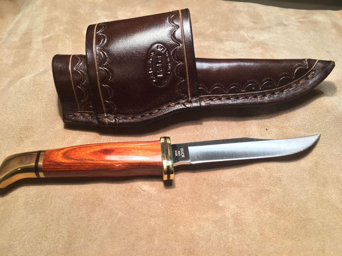 Crossdraw Lederscheide für BUCK 102 Messer | Etsy