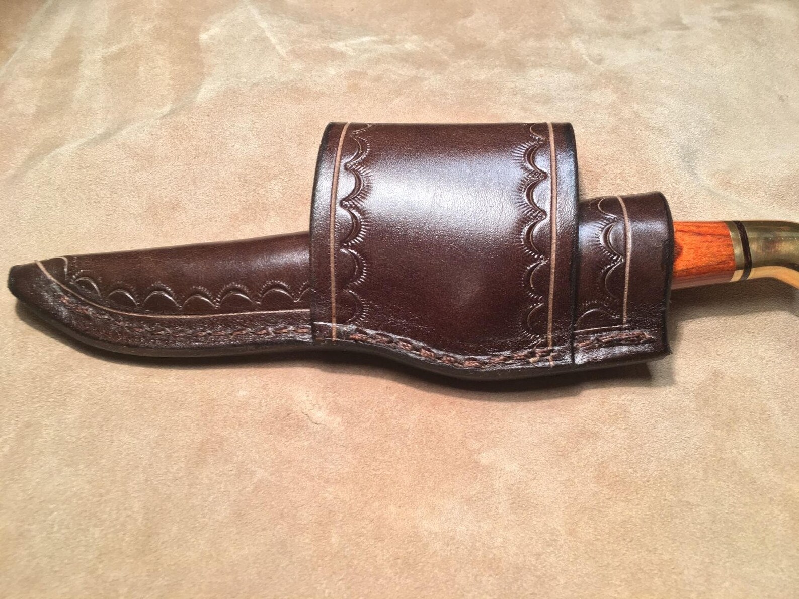 Custom Crossdraw Leather Sheath for BUCK 102 Knife - Etsy