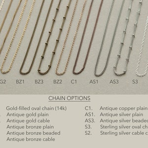 Simple Chain Necklace, CHAIN ONLY, Layered Necklace, DIY, Customize ...
