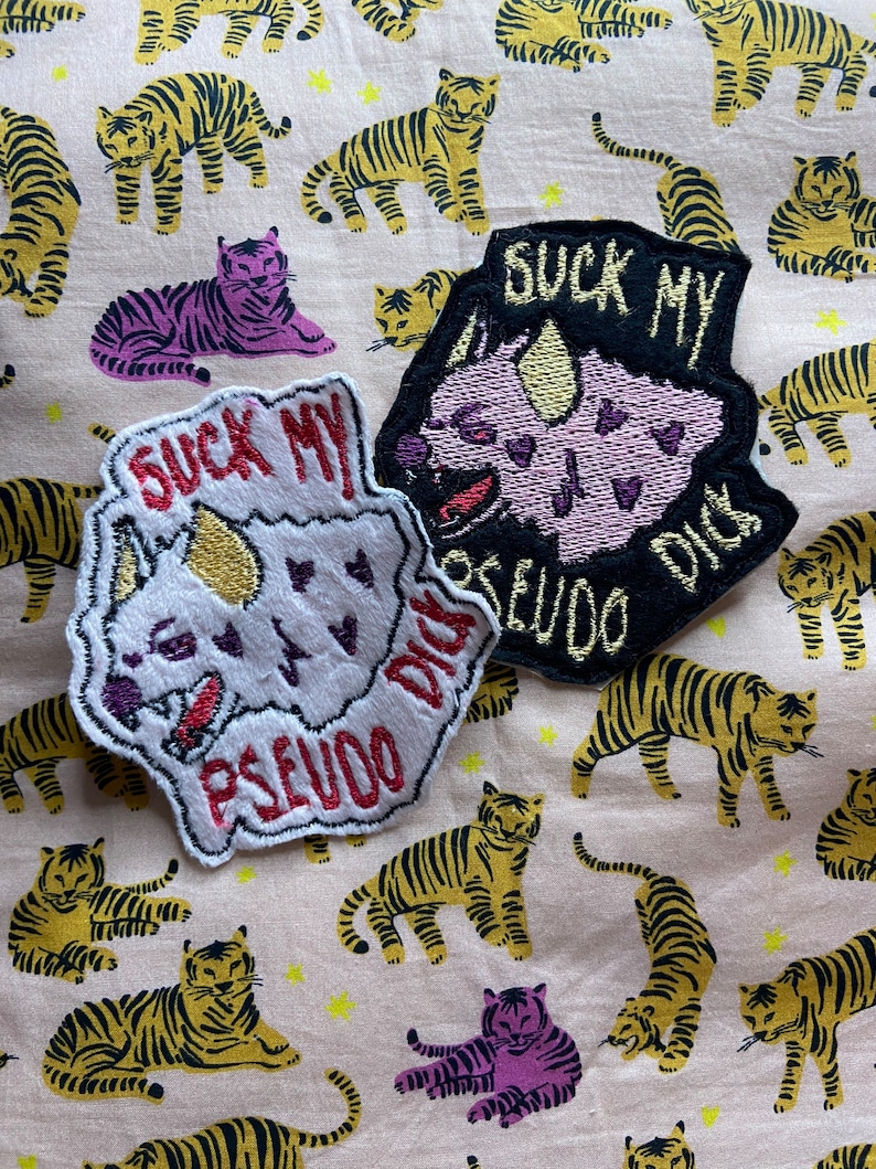 Suck It Hyena Patch - Etsy
