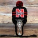 Nebraska Huskers Stocking Hat With Pom-pom - Size Newborn to Child ...