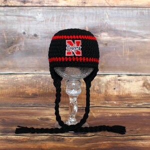 Nebraska Huskers Stocking Hat With Pom-pom - Size Newborn to Child ...