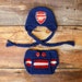 Arsenal Football Club Stocking Hat & Diaper Cover - Newborn Baby ...