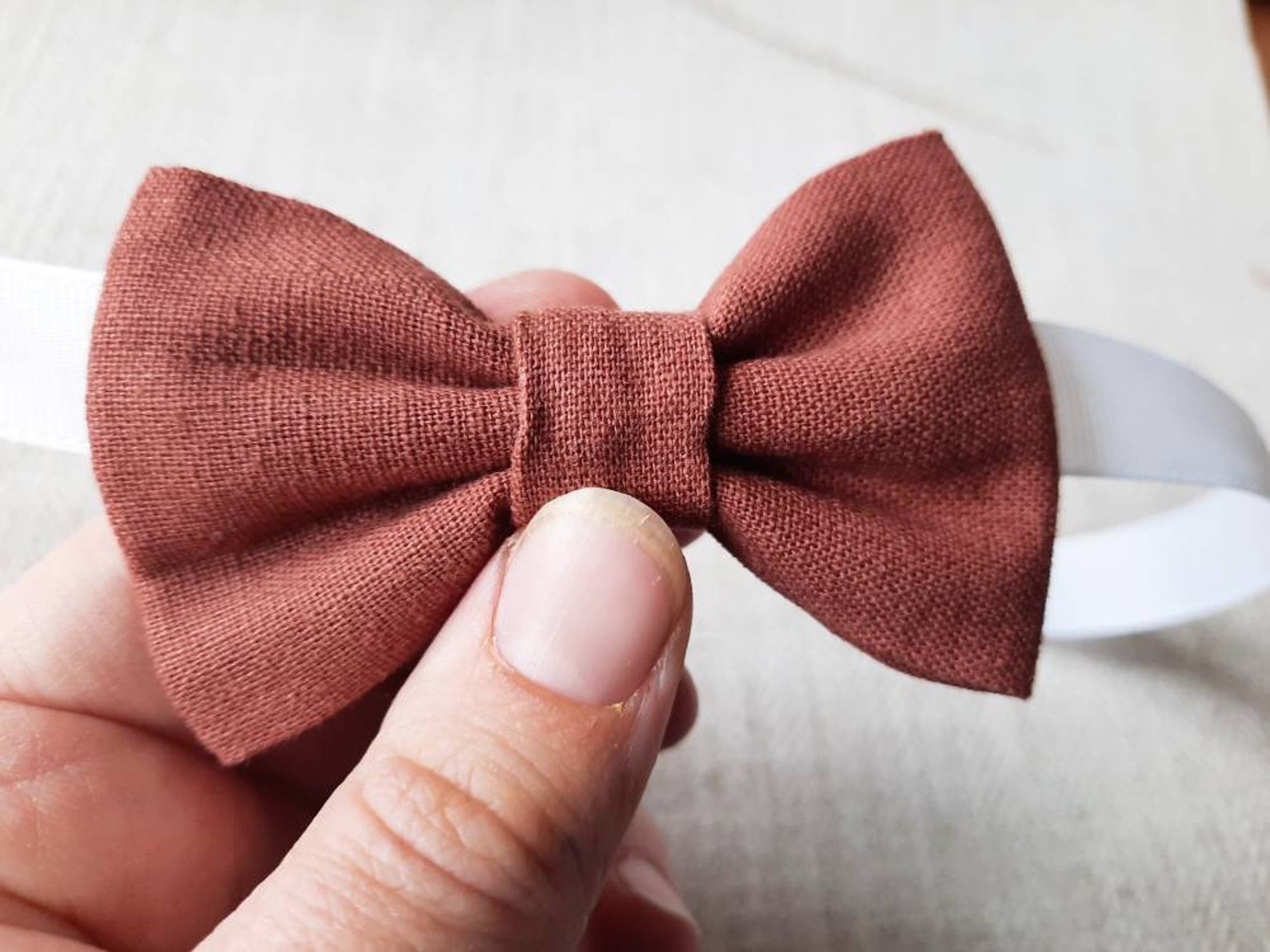 Orange Matching Bow Ties Father and Son Bow Tie Set | Etsy UK