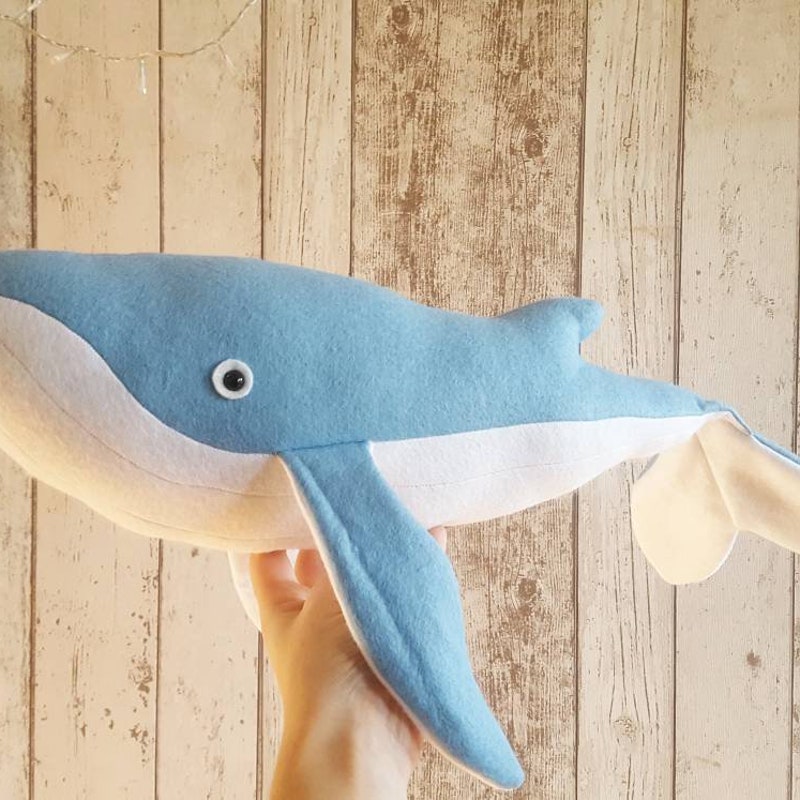 Blue Whale Toy - Etsy