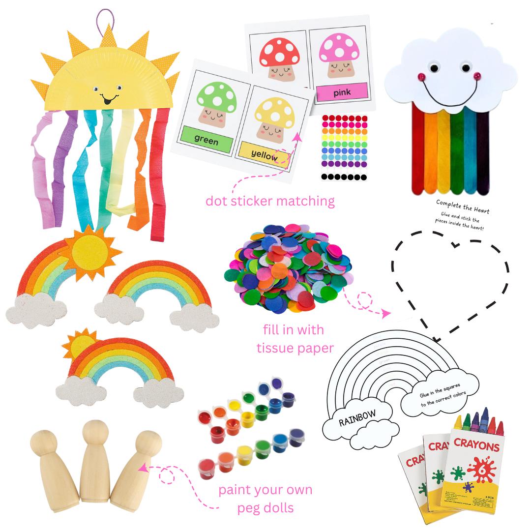 Kids Craft Boxes Kids Learning Boxes Preschool Learning Homeschool ...