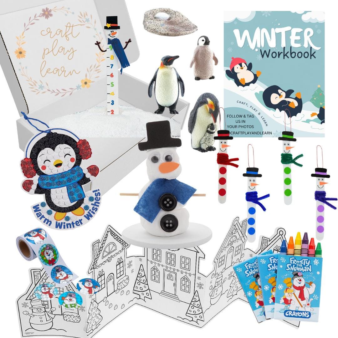 Kids Craft Boxes Kids Learning Boxes Preschool Learning Homeschool ...